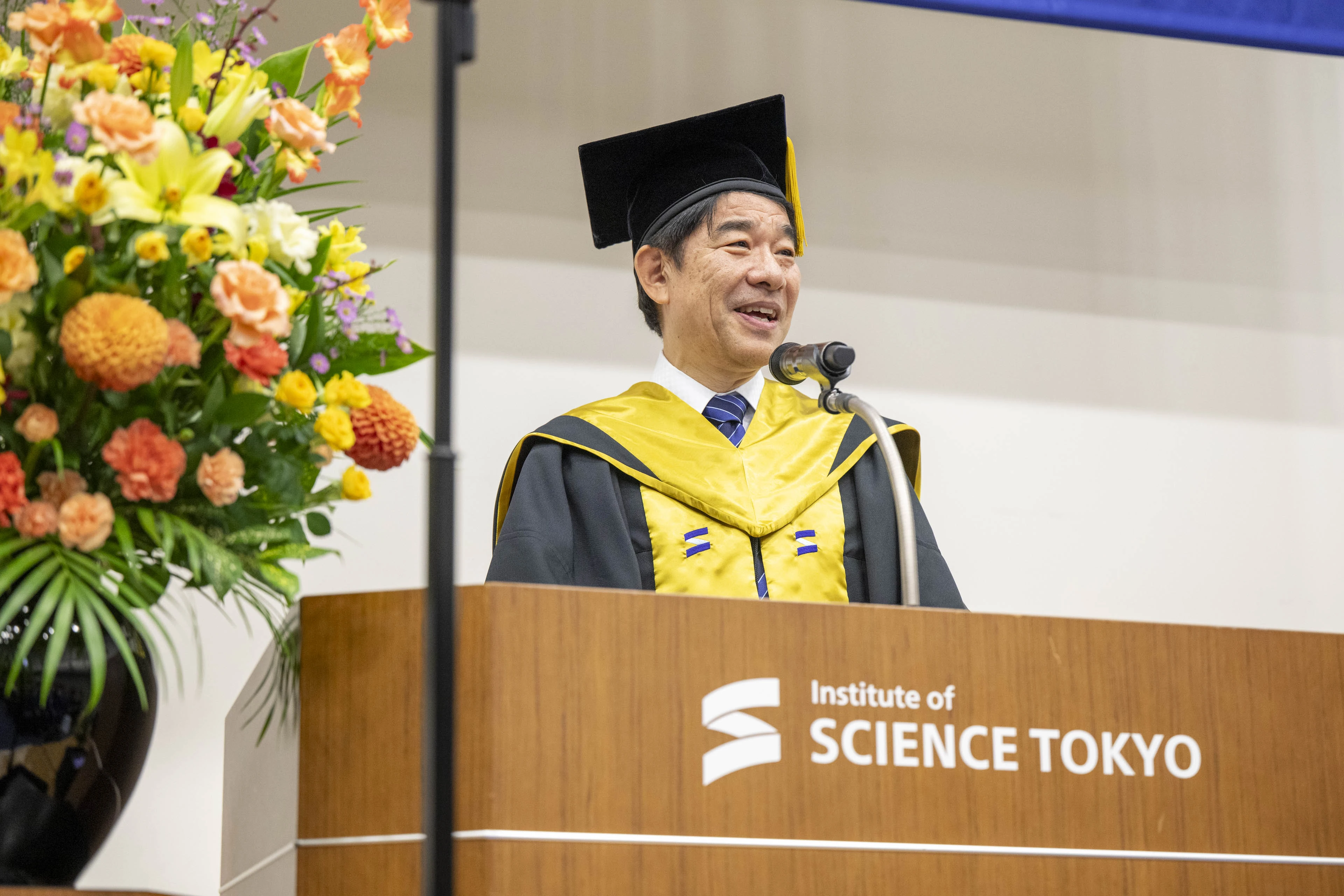 2025 Fall Graduation Ceremony speech by Naoto Ohtake, president and CEO ...
